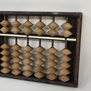 Accents | Vtg Japanese Calculator Chinese Wood Oriental Asian ...